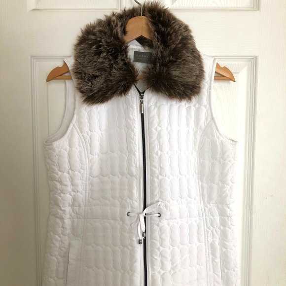 Casual Identity | Jackets & Coats | Casual Identity Puffy Vest W Faux ...